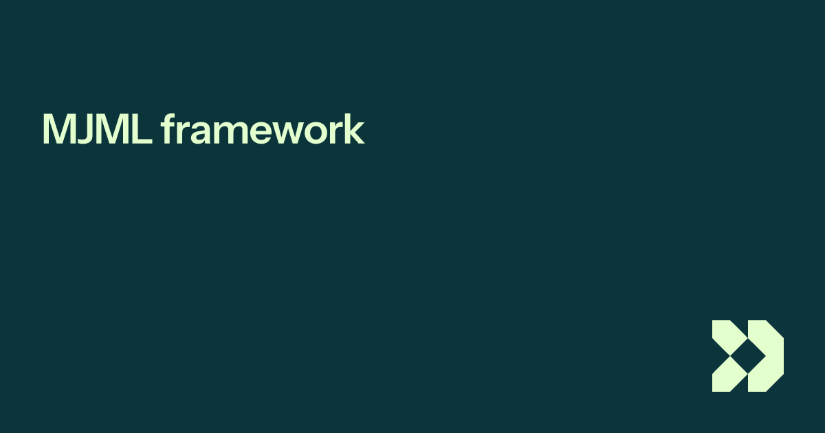 MJML framework | Customer.io Docs